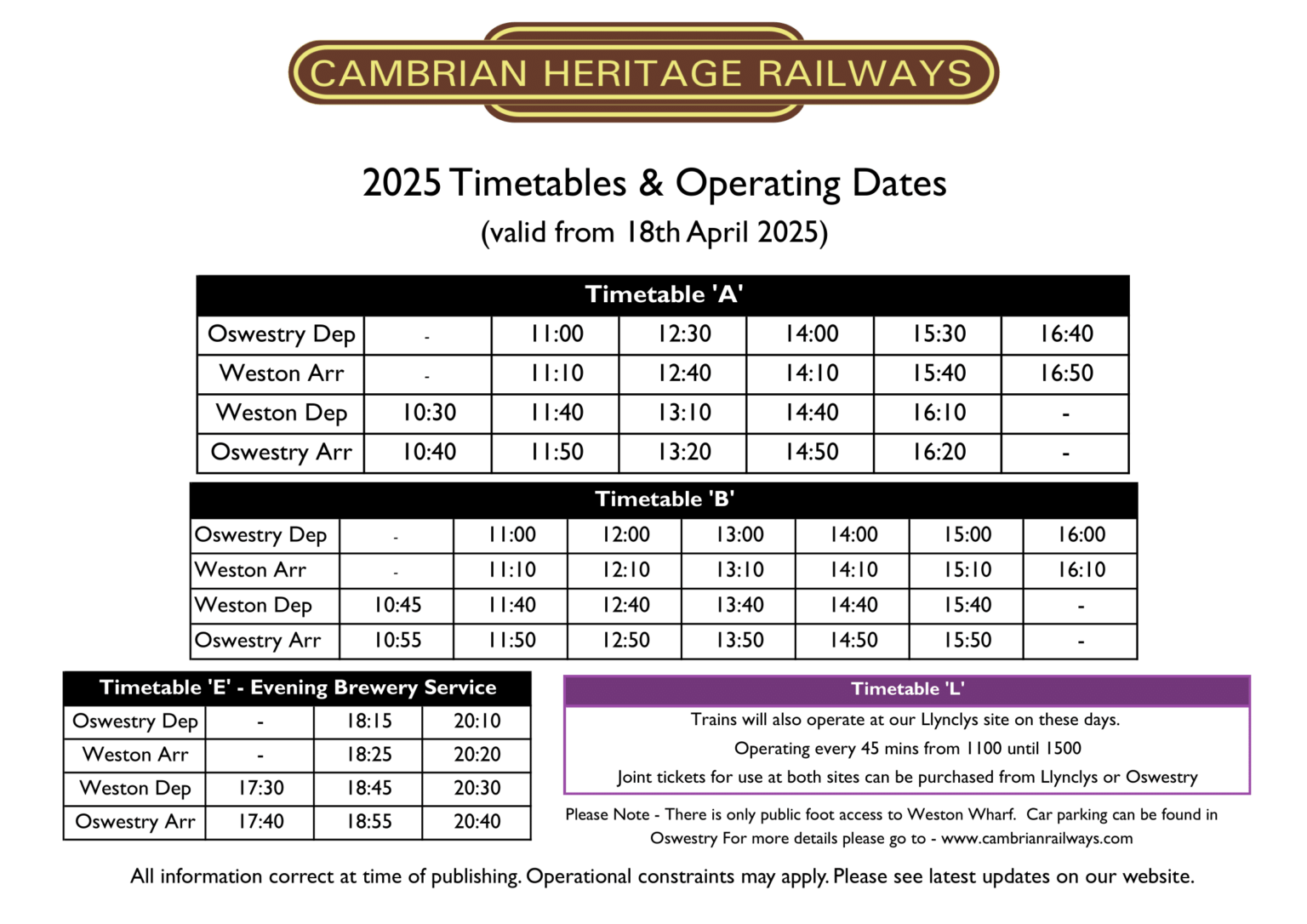 Buy Tickets Cambrian Heritage Railway Buy Tickets Cambrian Heritage Railway